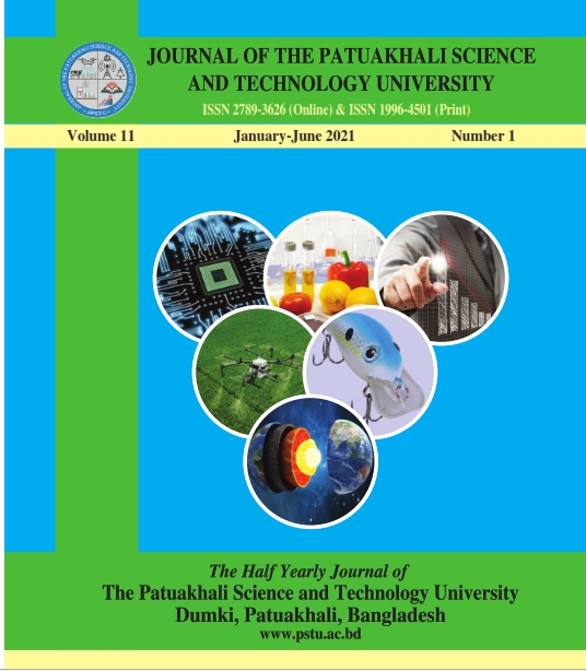 Author Guidelines Journal Of Patuakhali Science And Technology 